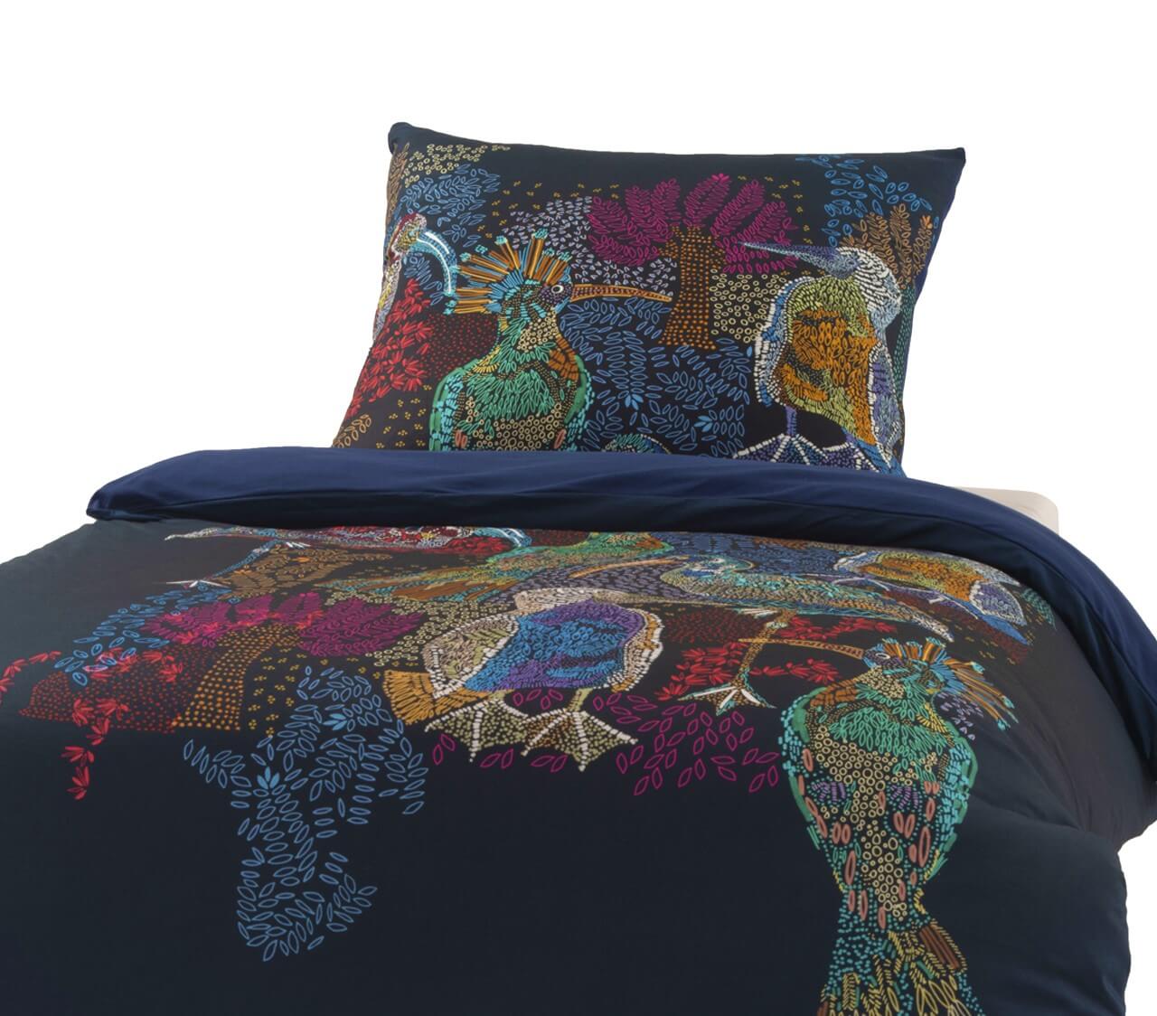 Black Premium Interlock Jersey Bed Linen - North-Diamond