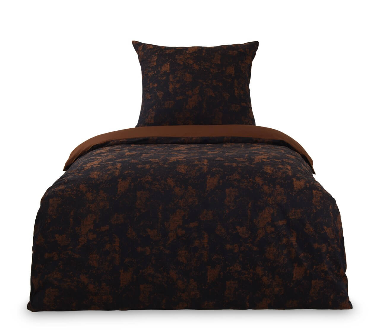 Black Premium Brocade Damask Bed Linen - North-Diamond